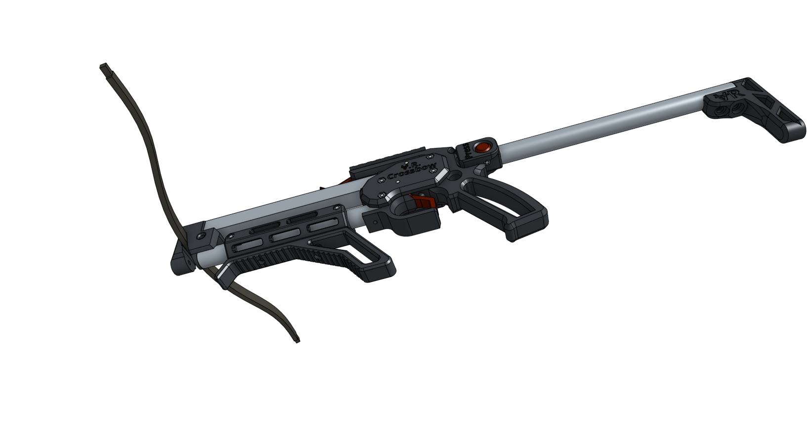 STL file VR Crossbow v1 🏹・3D printing idea to download・Cults