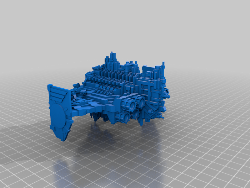 Free STL file Gloriana class split・3D print object to download・Cults