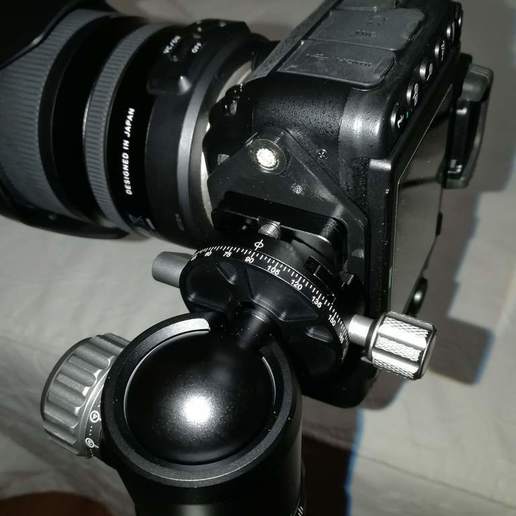 Download free STL file Nikon D750 Arca Swiss shoe adapter • 3D print ...