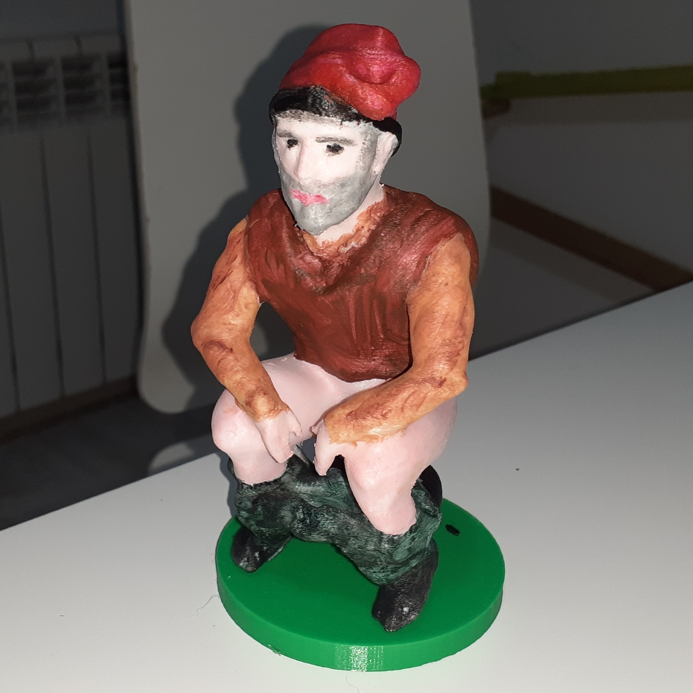 3D printable Caganer • made with AnetA8plus・Cults