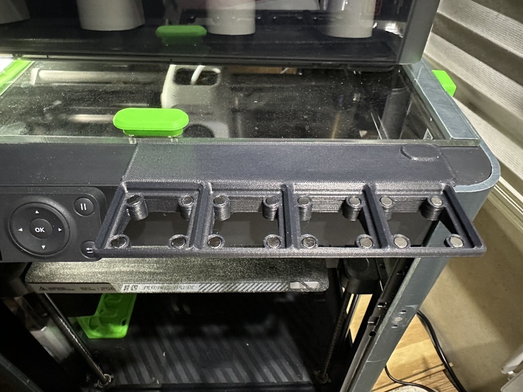 Free 3D file P1P Independent Gridfinity Faceplate・3D printing idea to ...