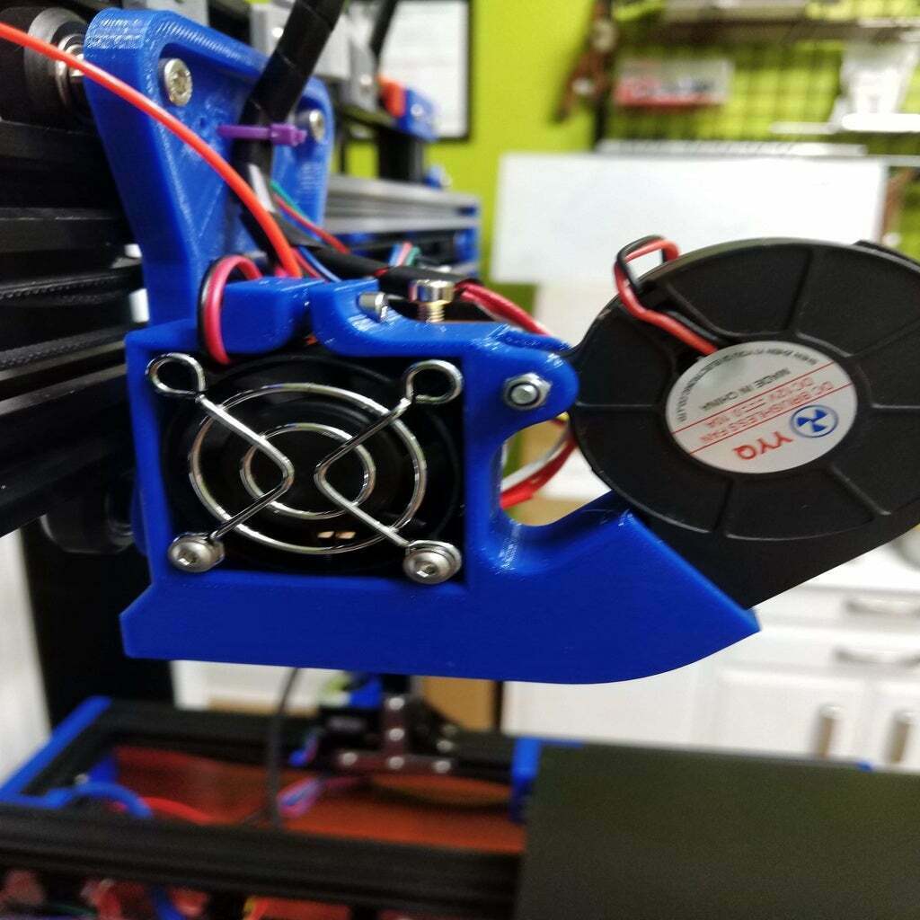 Free STL file MK8 Blower cooling fan mount・3D printable model to ...