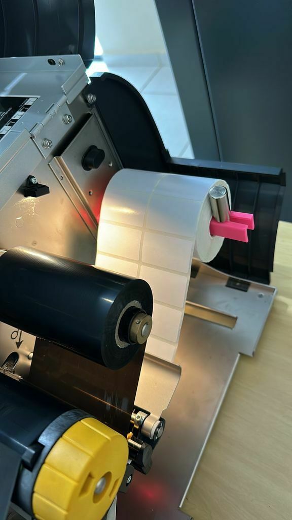 Free 3D file Zebra ZT410 Media Holder 14cm・Template to download and 3D ...