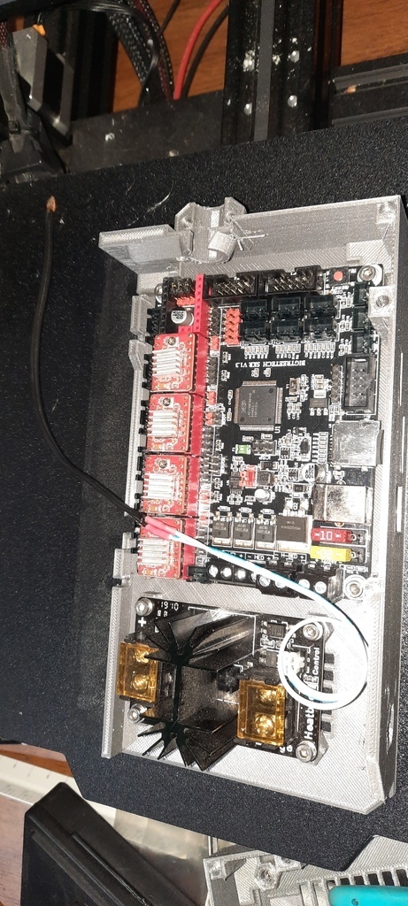 Free 3D file Skr1_4 Base with Lerdge Mosfet mount・3D printer model to ...