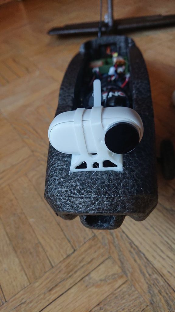 Free STL file Heewing Ranger T1: Insta360GO2 support including air ...