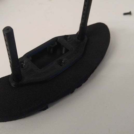 Download free 3D printer designs Front Bumper Asso TC7 (with ...