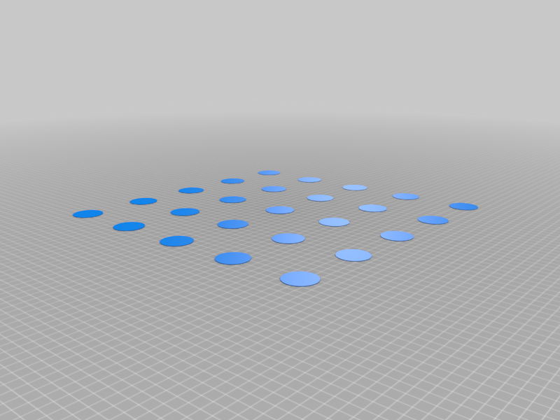 Free STL file Anycubic Chiron - Bed leveling test・3D printable design ...