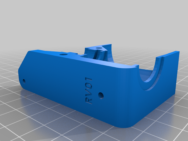 Free STL file Orbiter Extruder Kingroon KP3S linear rail type H・3D ...