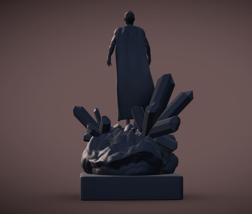 3D file Man of Steel 3d Printing ( Superman )・3D printer design to ...