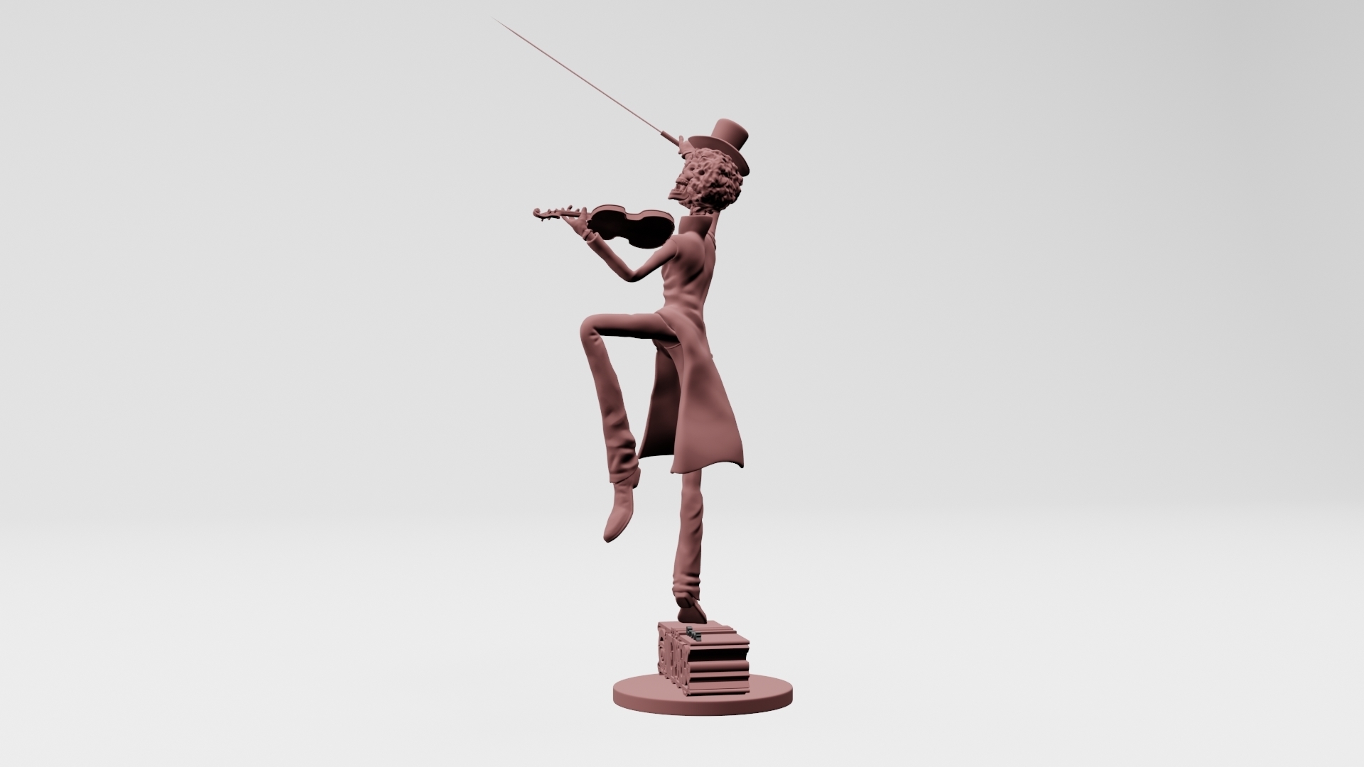 3D file Brook one piace - printable・3D printable design to download・Cults