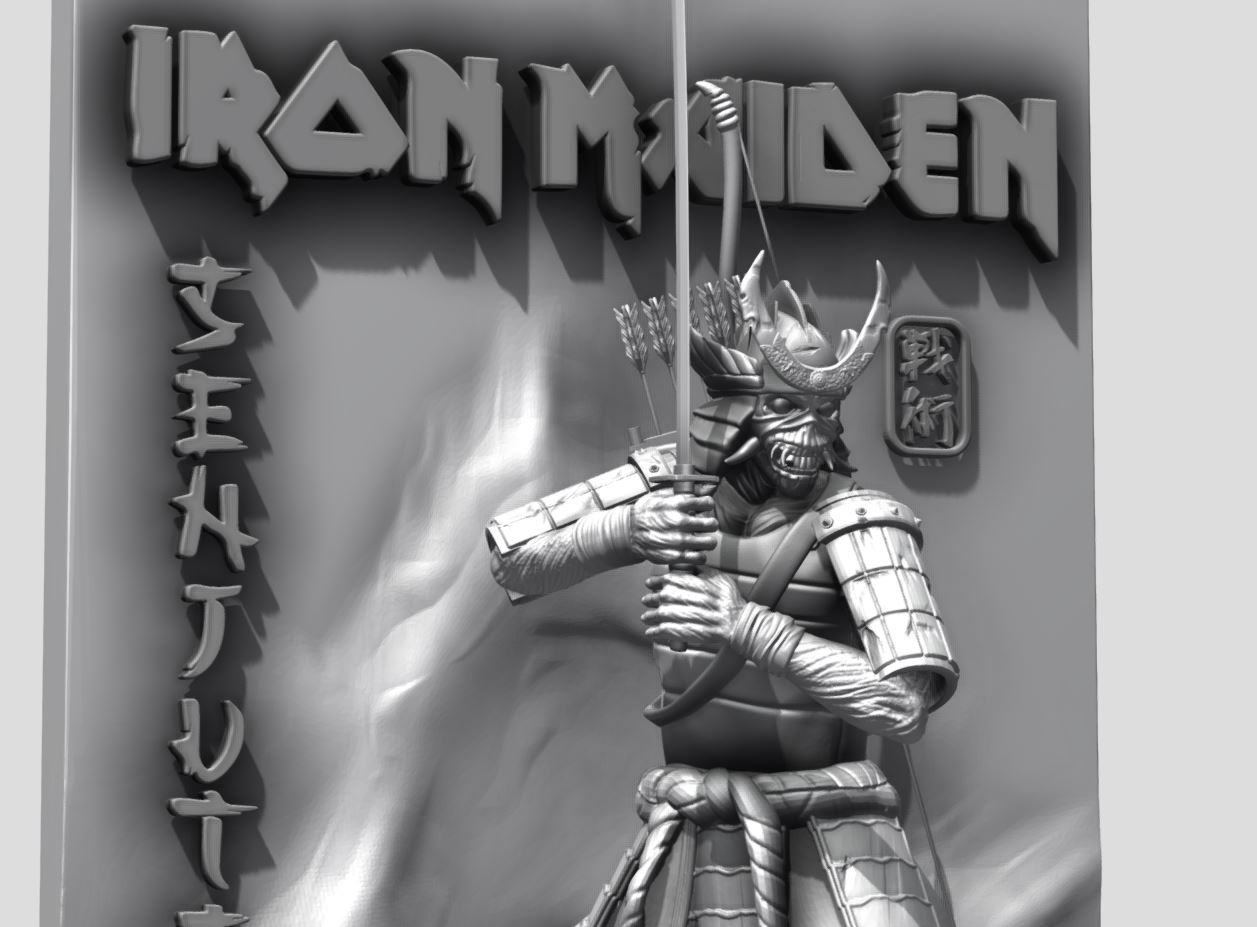 Archivo STL Iron Maiden - Senjutsu Impresión 3D 🗡️・Modelo de impresión ...