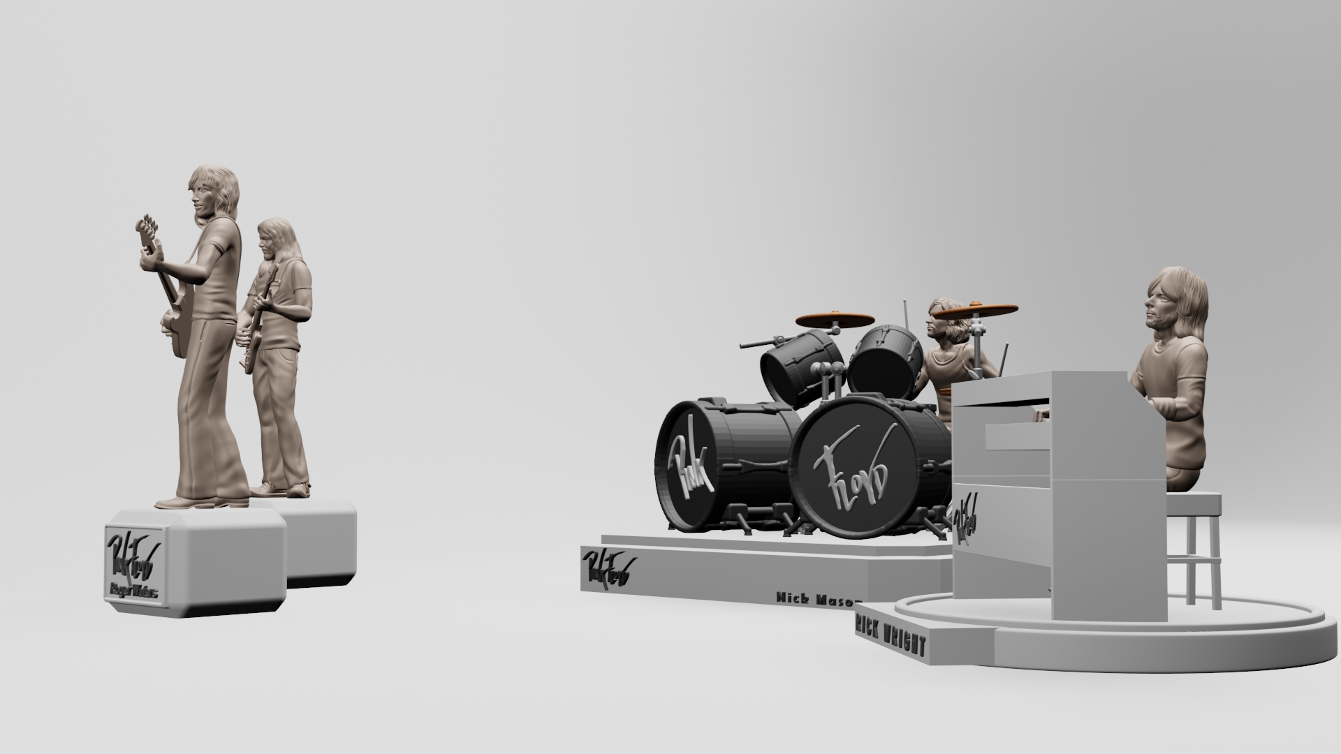 STL file David Gilmour PinkFloyd - 3D Printing・3D print design to ...