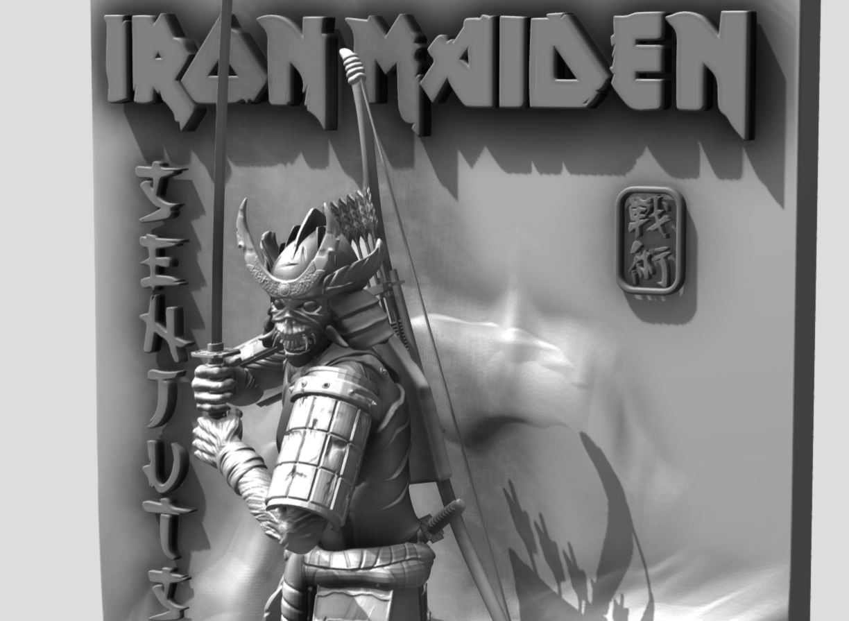 Archivo STL Iron Maiden - Senjutsu Impresión 3D 🗡️・Modelo de impresión ...