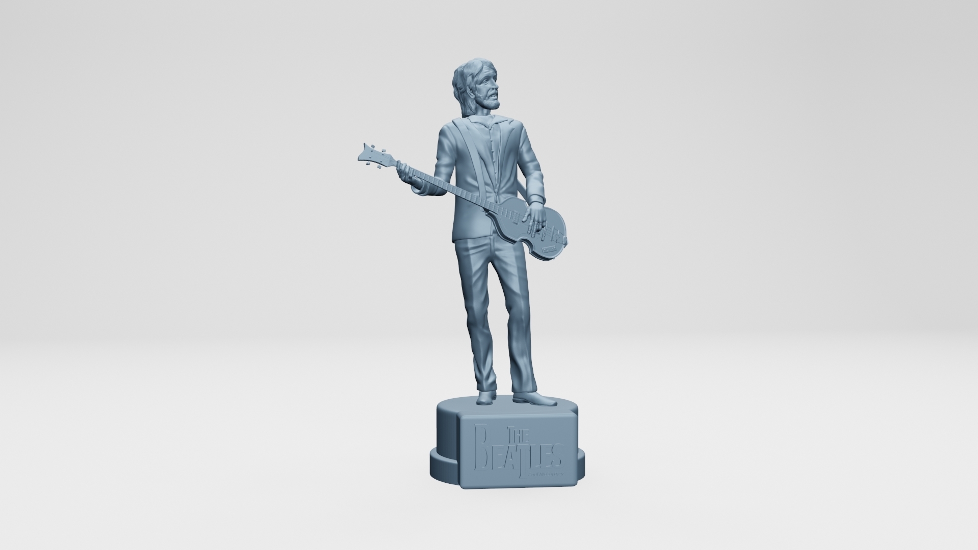 3D file Paul McCartney, The beatles, rooftop concert・3D printing ...