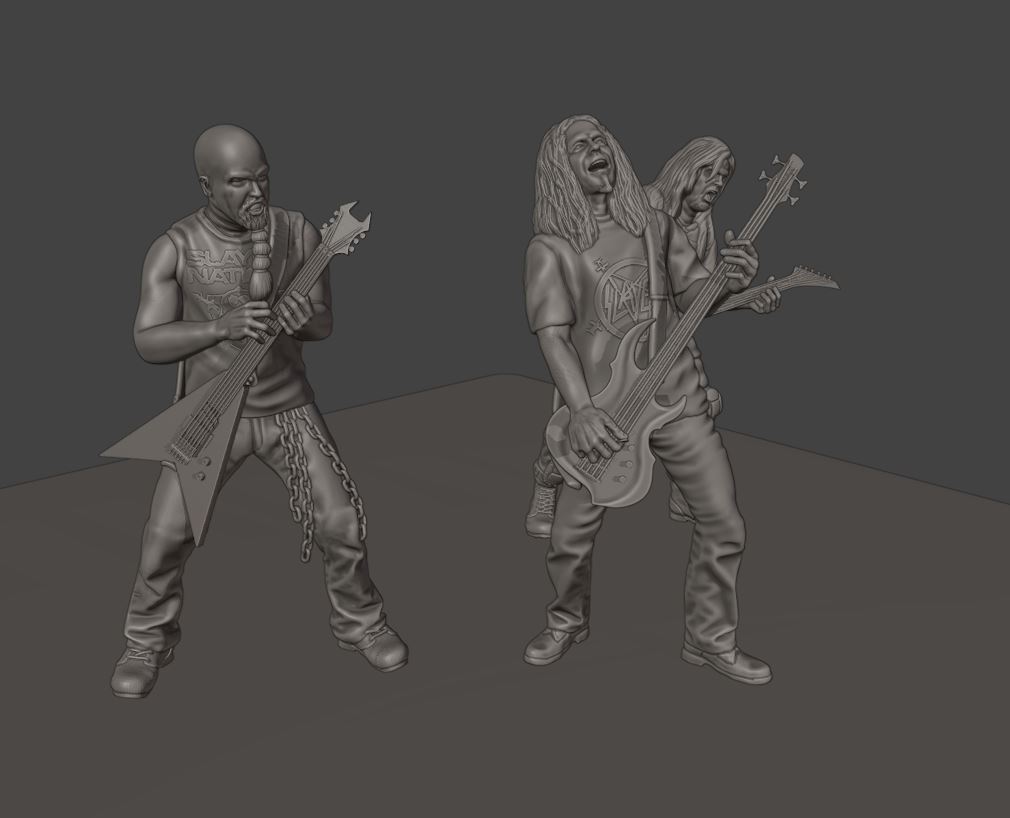 STL file jeff hannemann - Slayer 3d printing 🎵・Template to download and ...