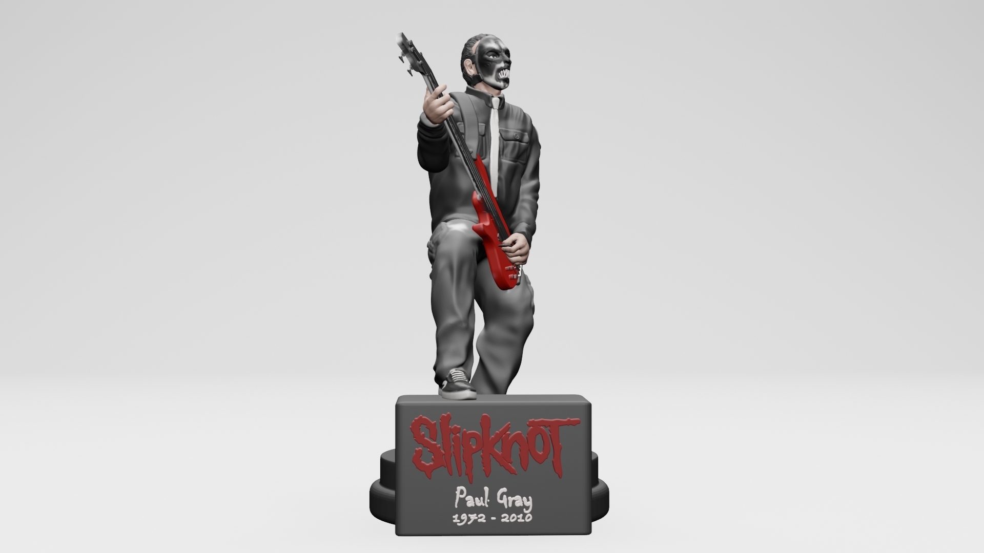 STL file paul gray Slipknot - 3Dprinting 🎸・3D printer design to ...