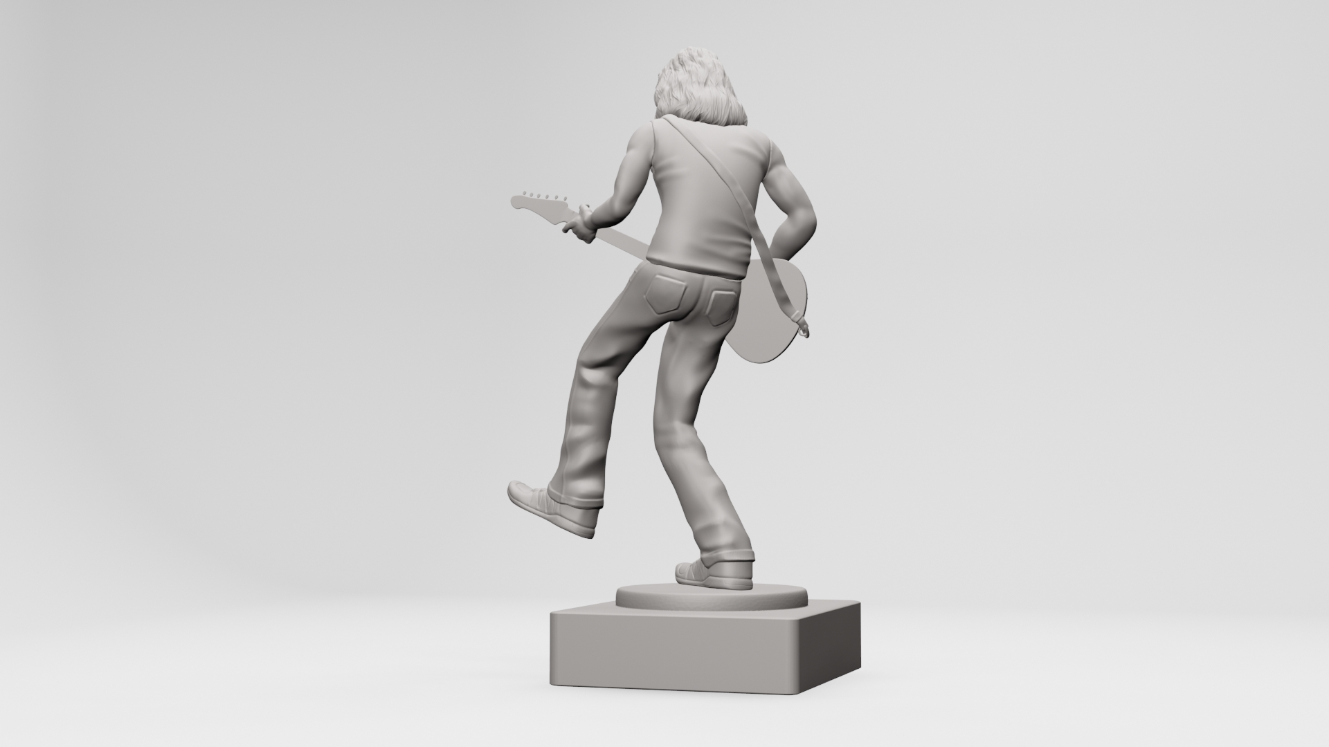 STL file Eddie Van Halen - 3Dprintable・3D printing idea to download・Cults