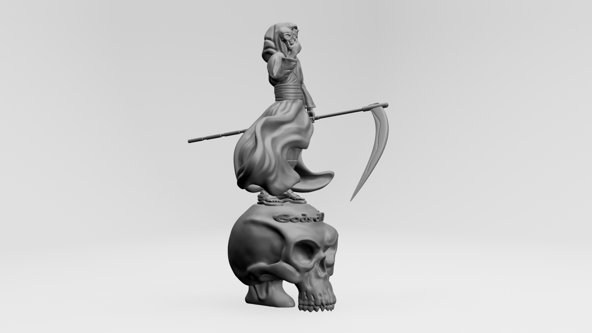 3D file Gods of Death - 3D Printable・3D printing idea to download・Cults