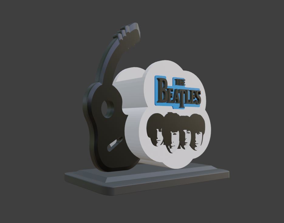STL file The beatles ( Stationary Storage )・Design to download and 3D ...