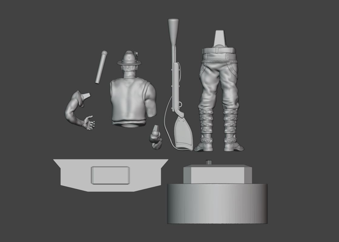 STL file Lindemann - Rammstein 3d printing 🎸・Design to download and 3D ...