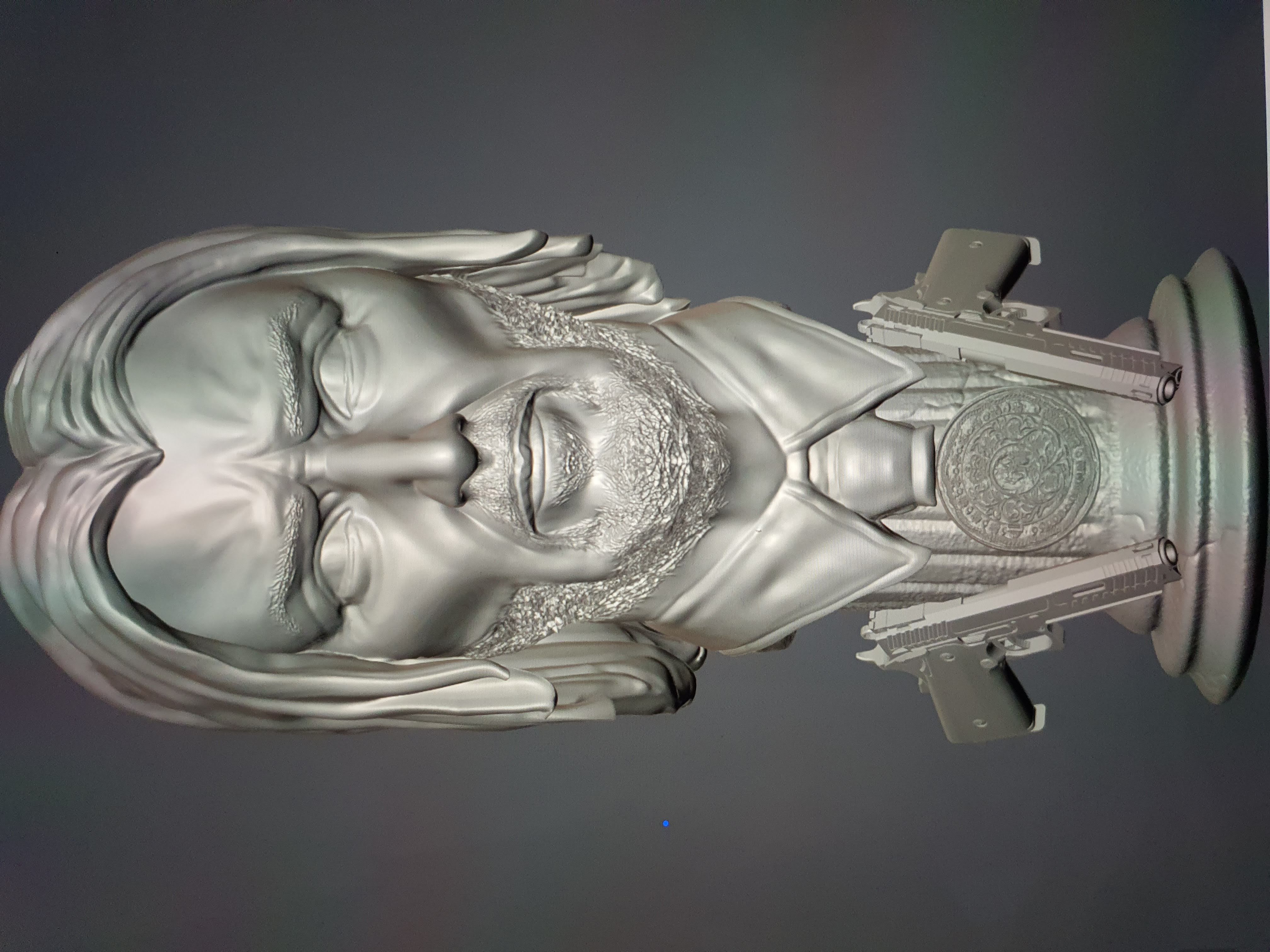 Free OBJ file John Wick bust・3D print object to download・Cults