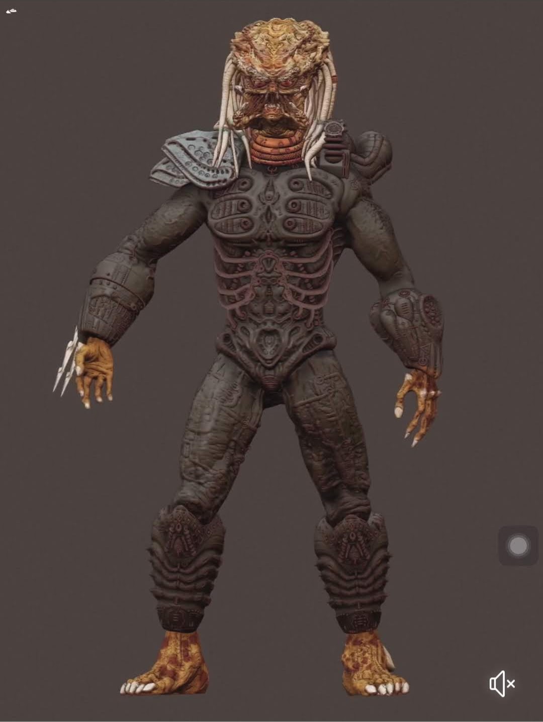 OBJ file Predator・3D printing model to download・Cults