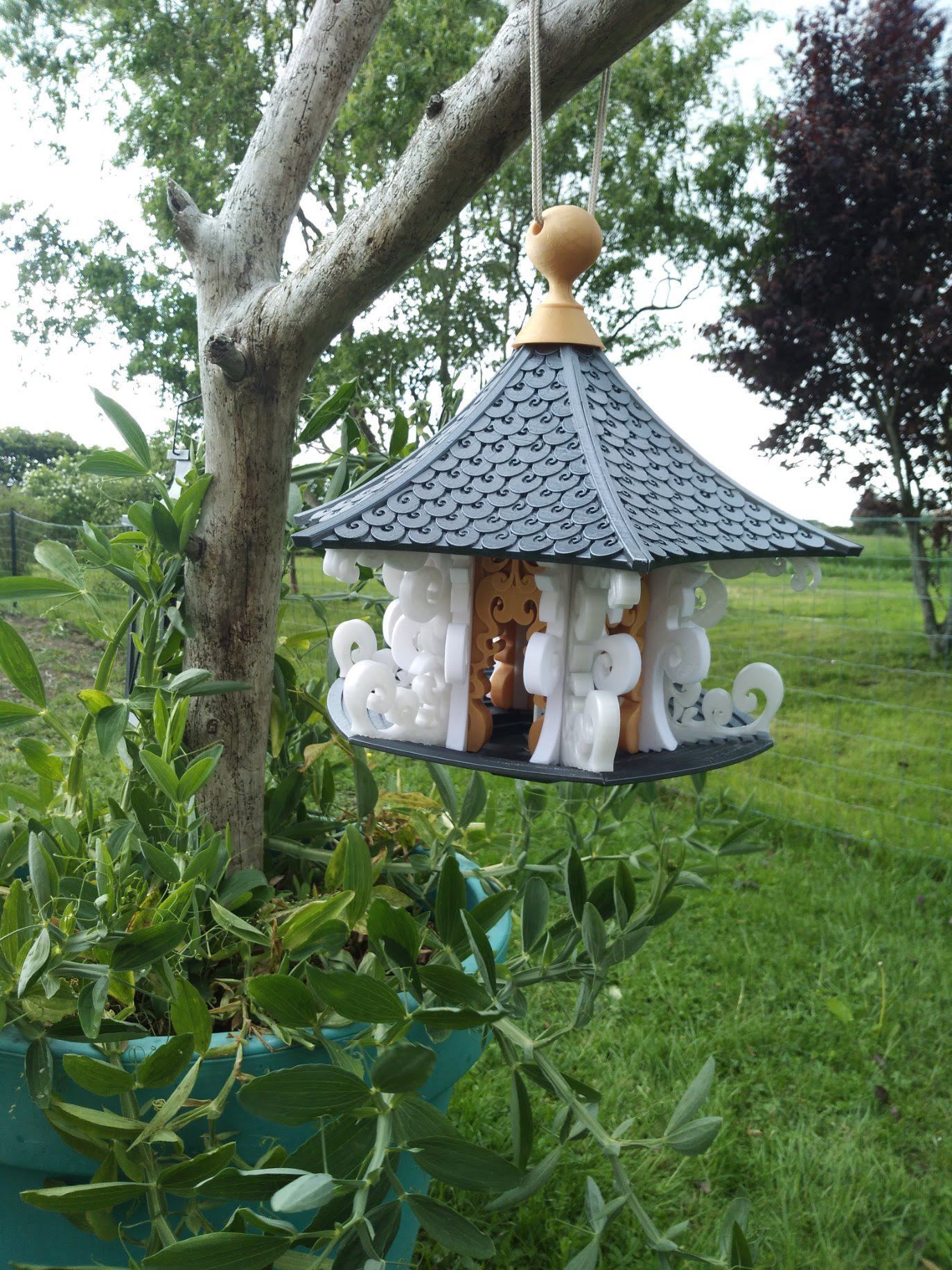 3D printing Flowing Bird Temple • made with LK4 Pro・Cults