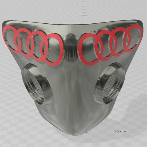 Download 3D printer model Audio Mask ・ Cults