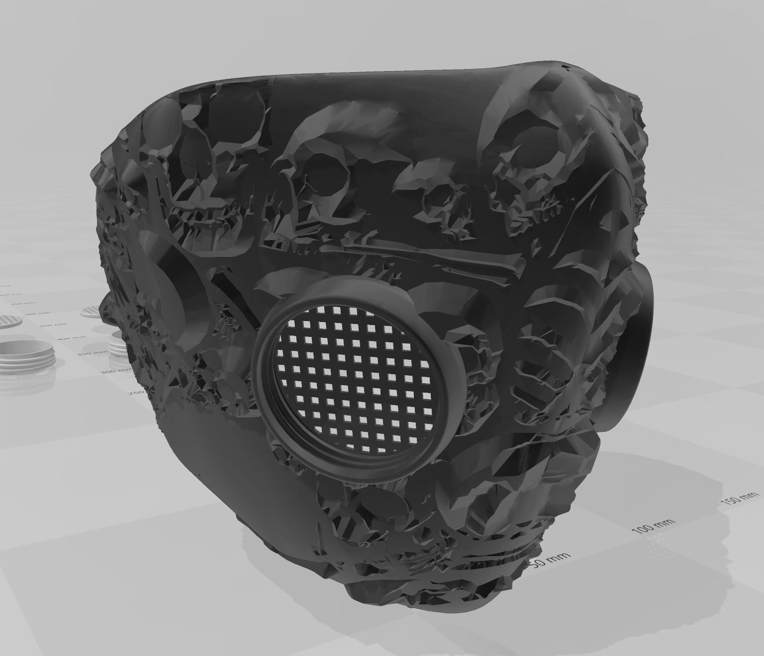 STL-Datei CRANE MASK 🏗️・3D-druckbares Modell zum Herunterladen・Cults