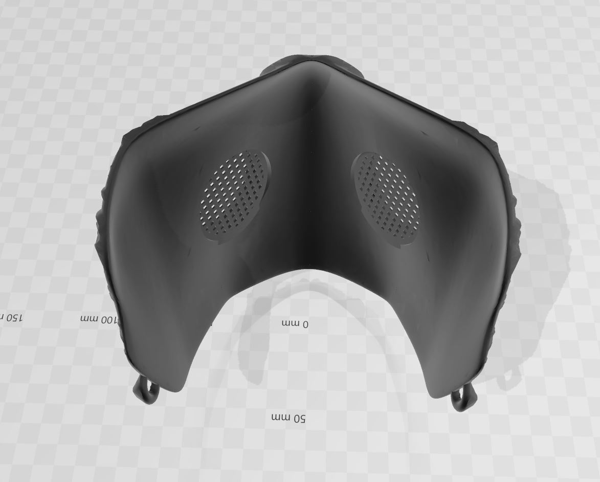 STL-Datei CRANE MASK 🏗️・3D-druckbares Modell zum Herunterladen・Cults