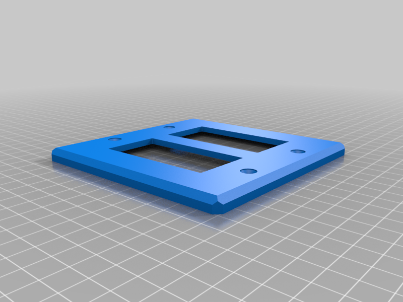 Free STL file Wall switch cover plates・Template to download and 3D ...