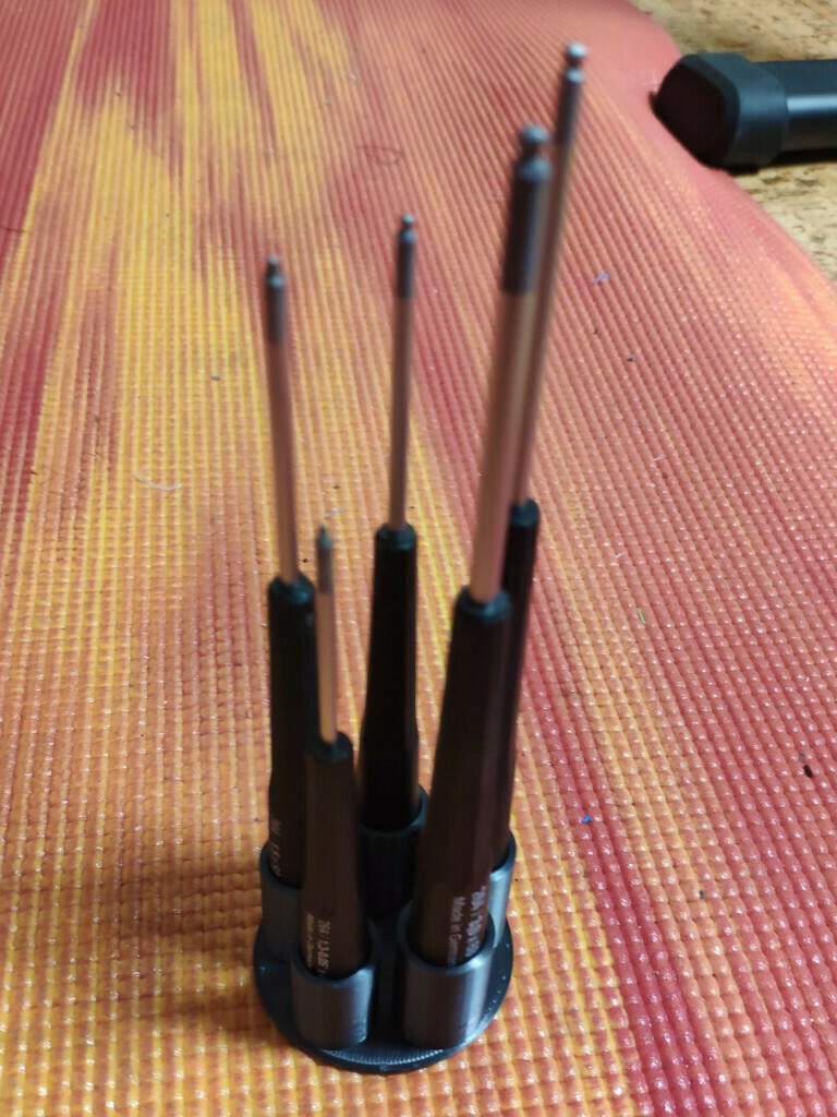 Free 3D file Stand for Wiha 26491 5-Piece Ball Metric End Hex Driver ...