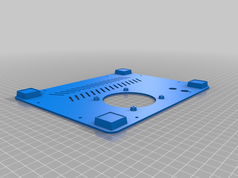 Free 3D file Kingroon KP3S base plate・3D printing idea to download・Cults
