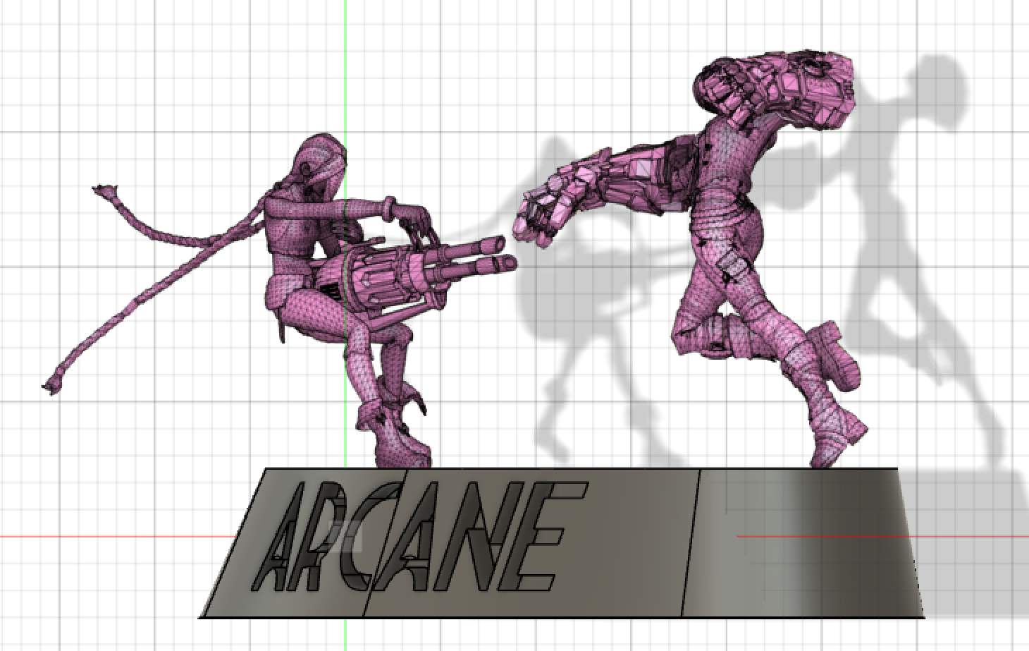 Free STL file Arcane intro on stand・3D printer design to download・Cults