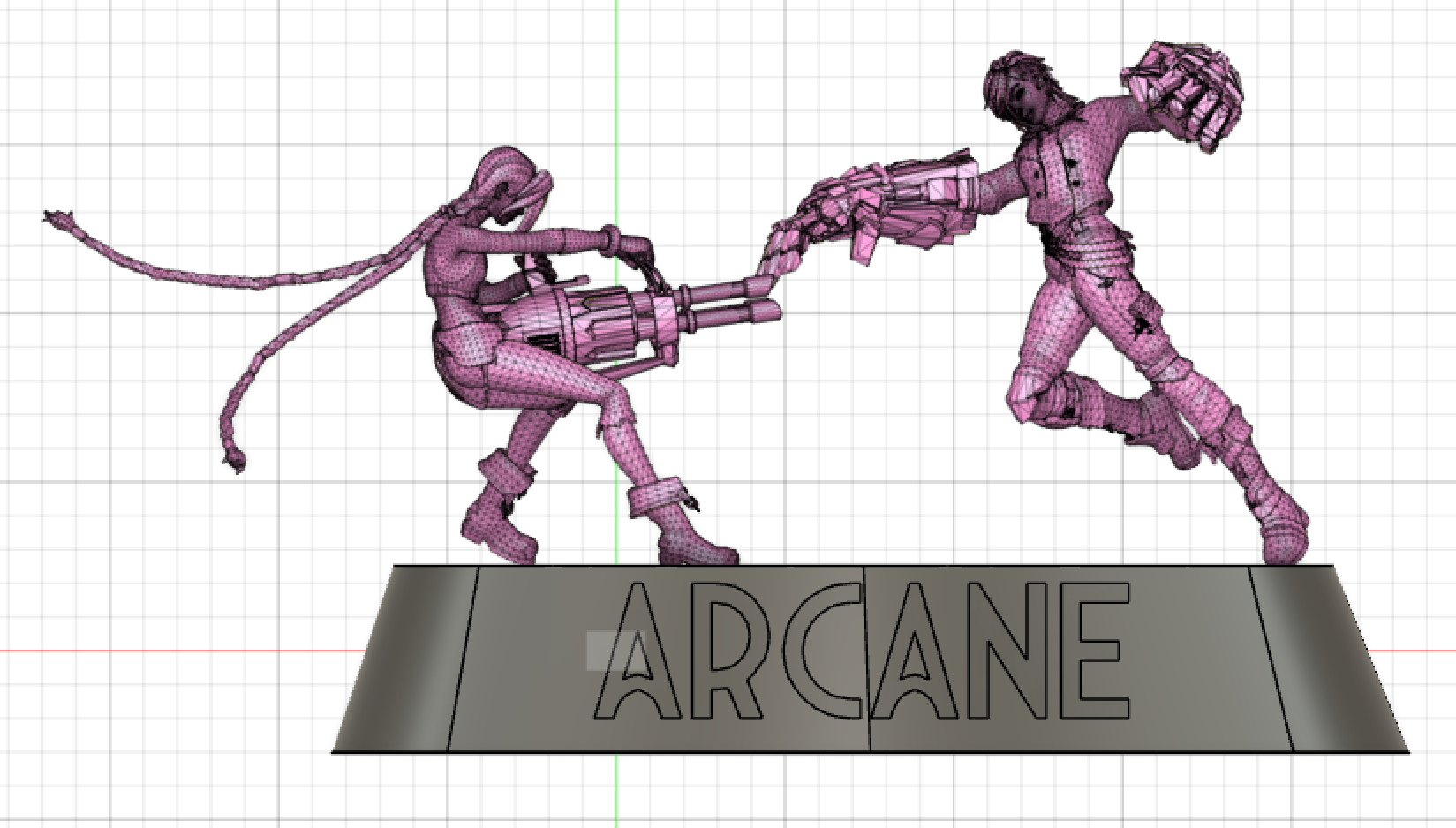 Free STL file Arcane intro on stand・3D printer design to download・Cults
