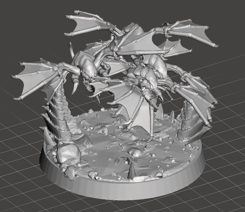 Free 3MF file Flying Baby Space Bug Swarm 👶・3D print object to download ...