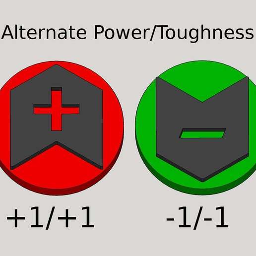 Download free 3D printing templates Magic: The Gathering Counters ...