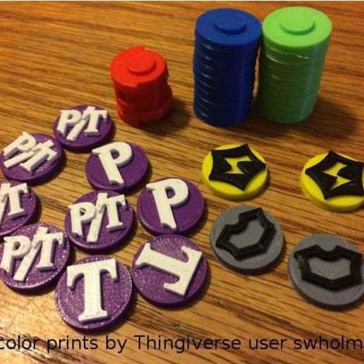 Download free 3D printing templates Magic: The Gathering Counters ...