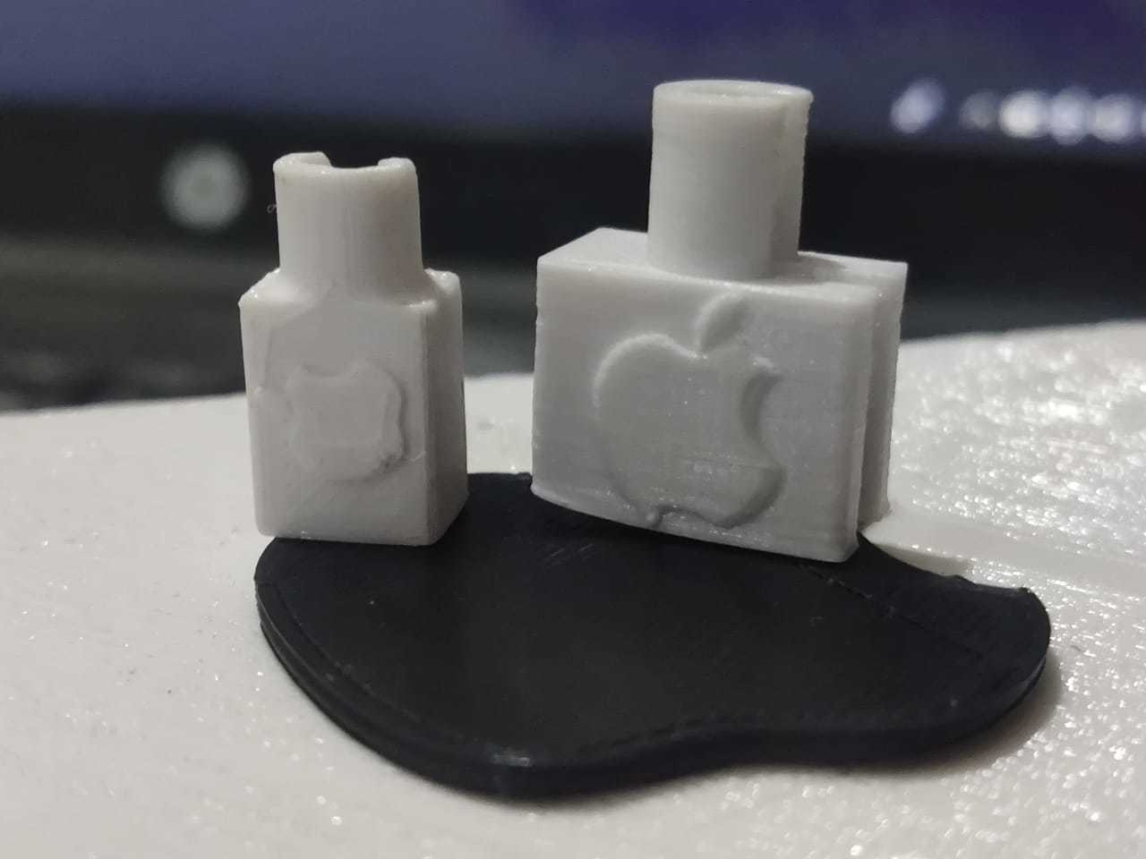 Free STL file apple usb lightning charger protector・3D printing design ...