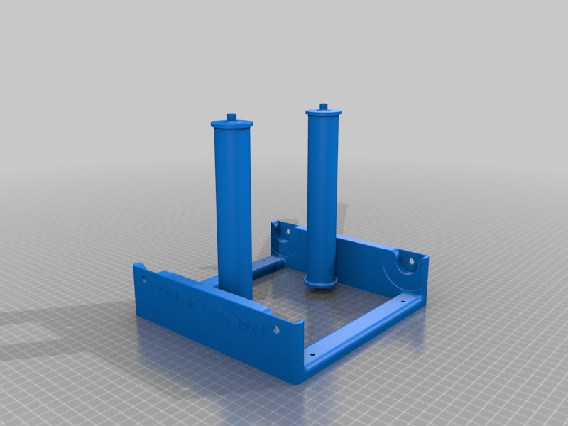 Free STL file ZYLtech Texas spool holder. 5KG Spool! 🔧・3D printable ...