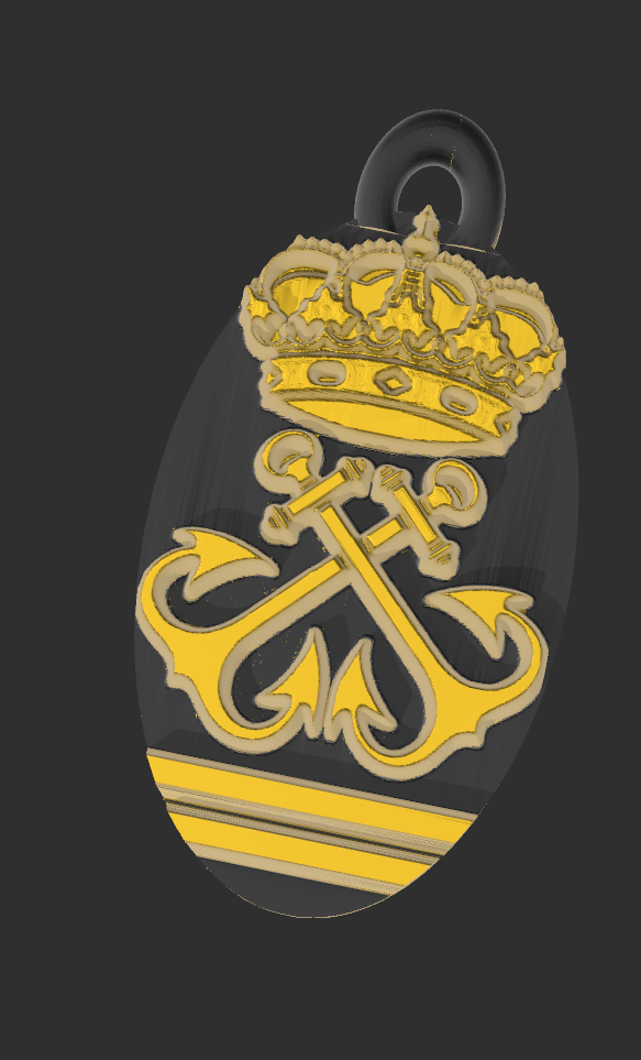 Free 3D file LLAVERO PATRON DE YATE PY KEY RING Yacht Skipper・Template ...