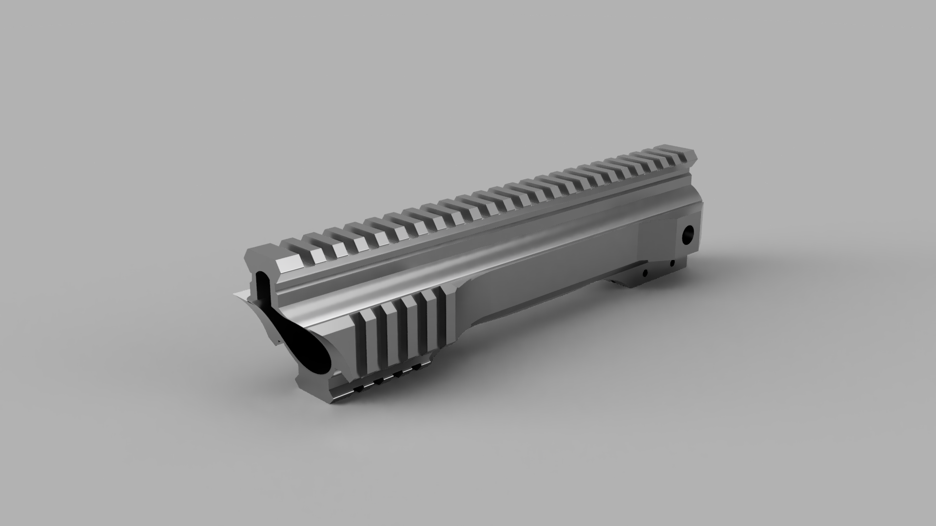 Stl File Stylized M4 M16 Handguard・template To Download And 3d Print・cults
