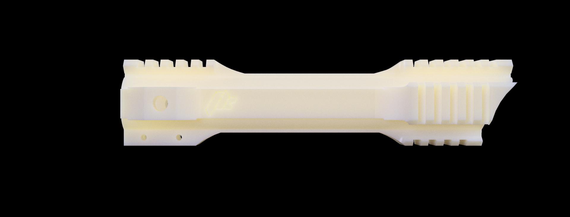 Stl File Stylized M4 M16 Handguard・template To Download And 3d Print・cults