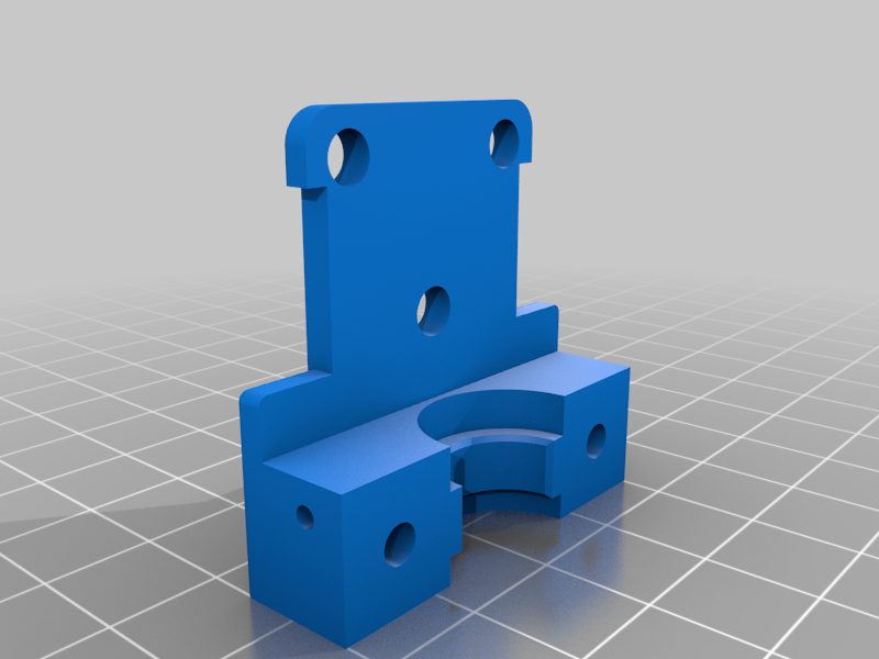 Free STL file TwoTrees Sapphire Plus/Pro e3d Volcano hotend mount with ...