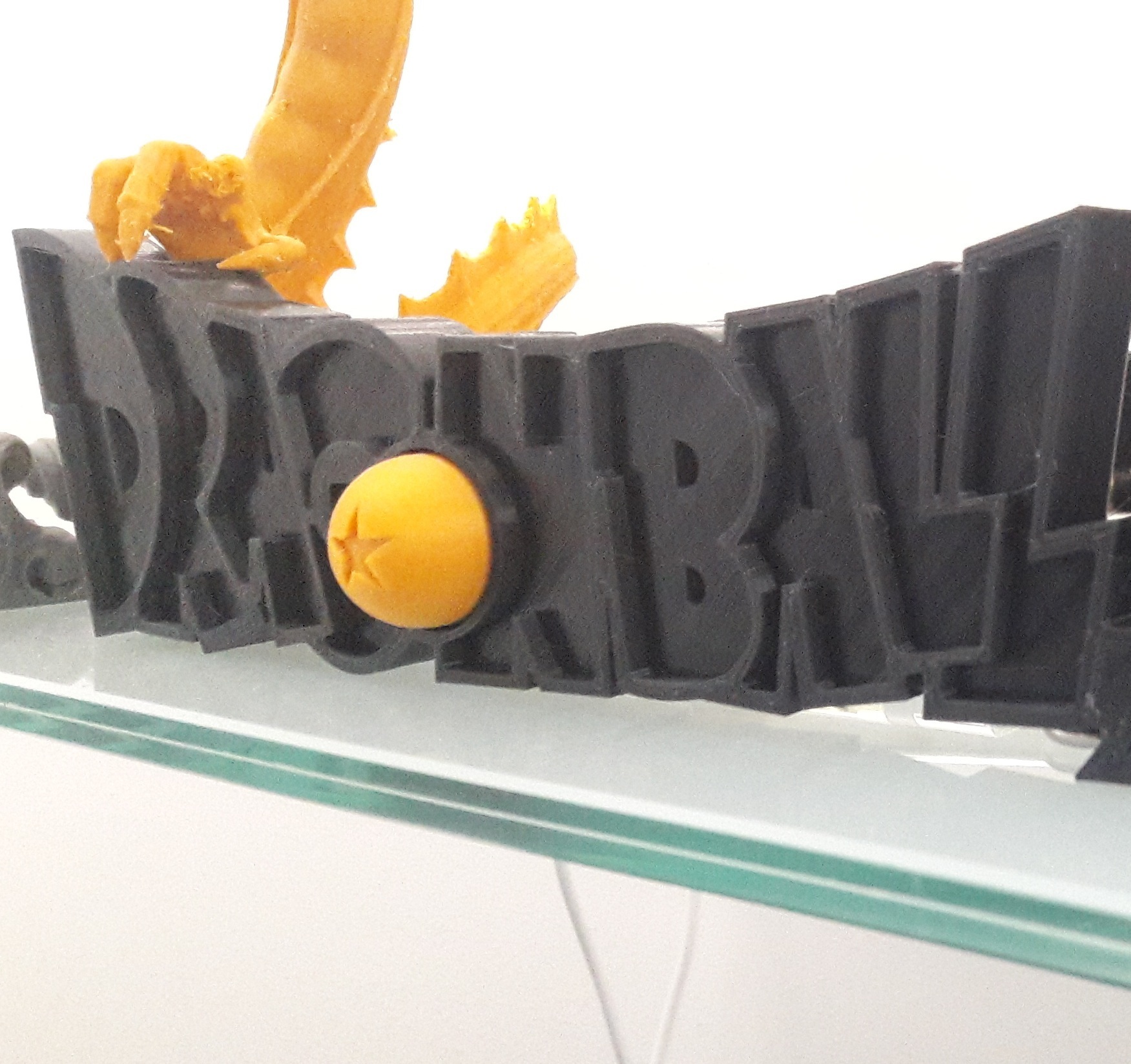 3D file Dragon Ball Z Logo・3D printing idea to download・Cults