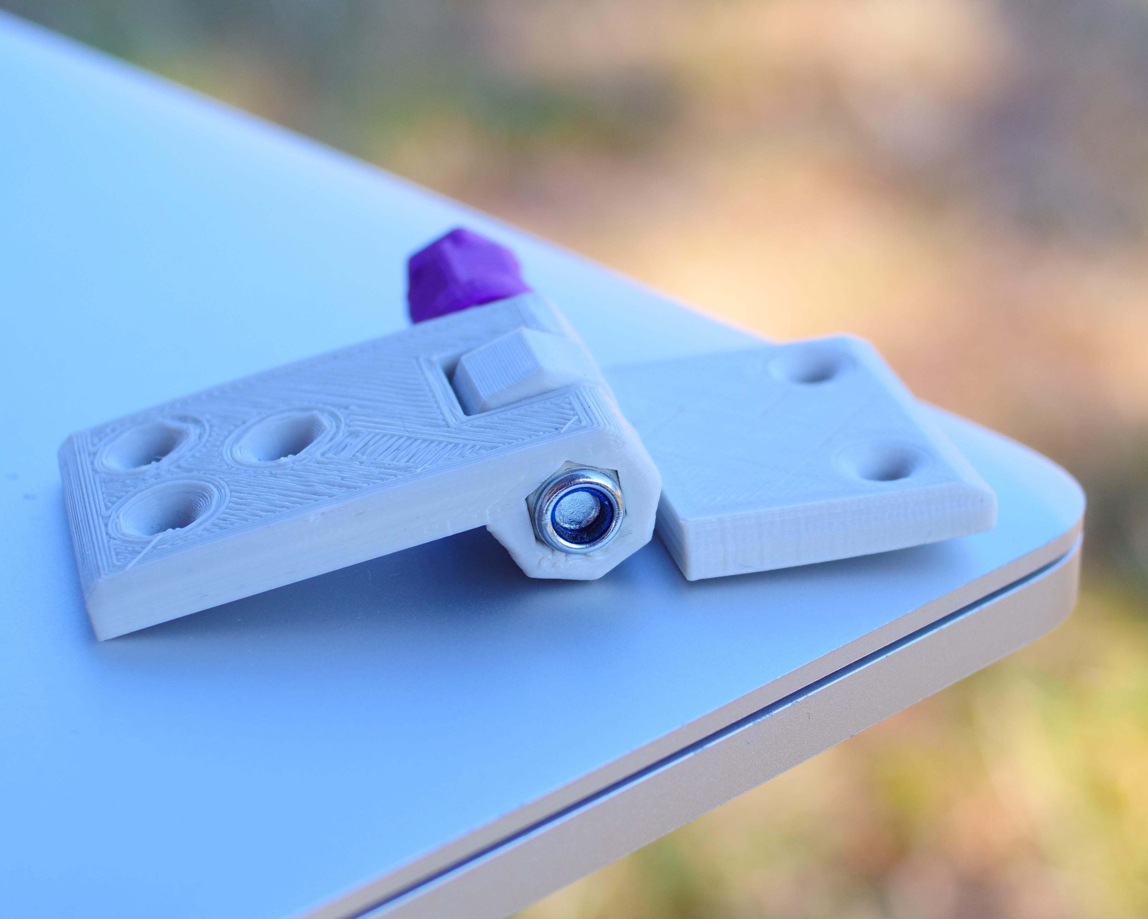 Free STL file Hinge for M5 Screw and Nut・3D print design to download・Cults