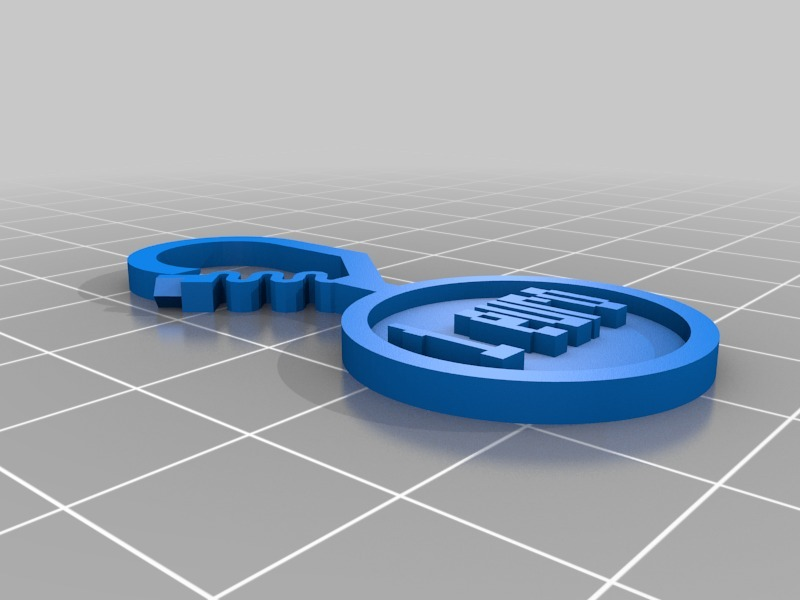 Free 3D file Euro shopping cart token, with carabiner (customized)・3D ...