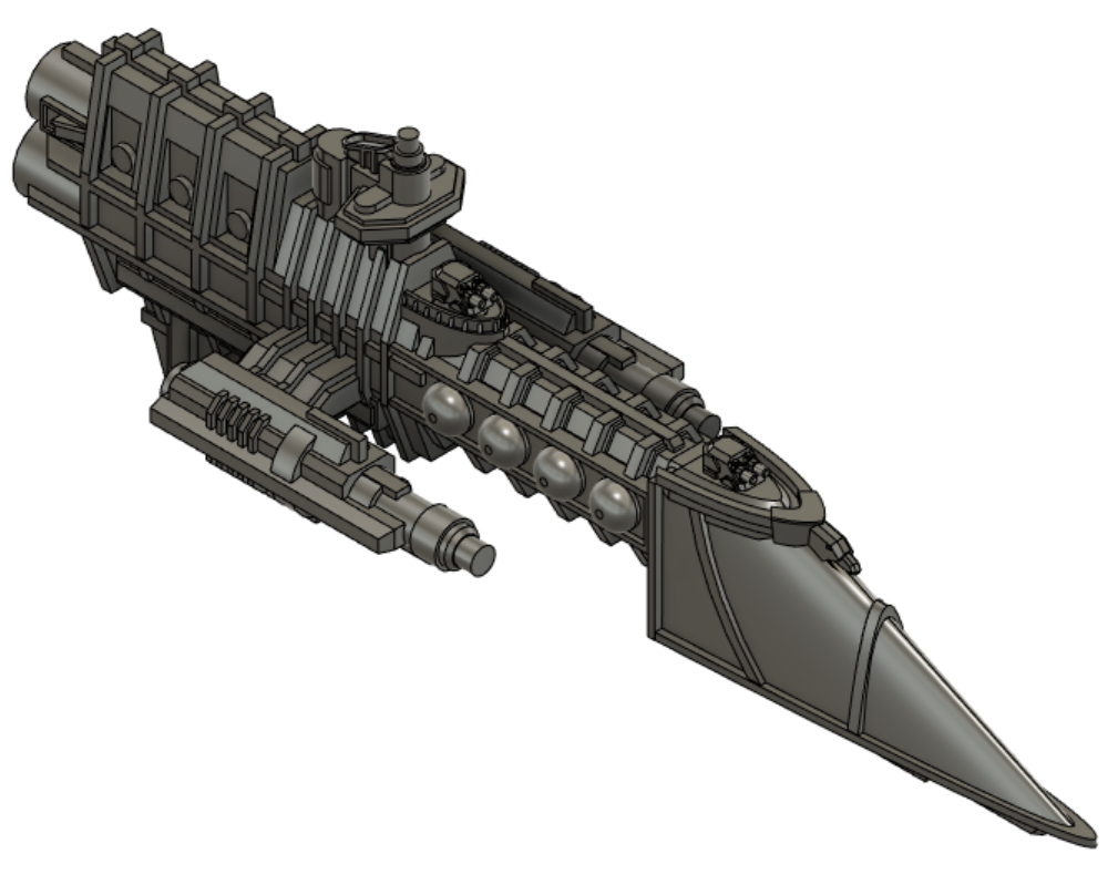 Free STL file Imperial Frigate 1 Mk. 1a 🚗・3D printing design to ...