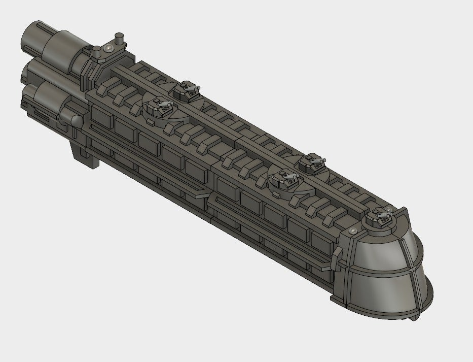 Free STL file Imperial Transport v2 🎲・3D printing template to download ...