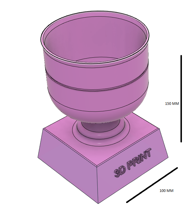 STL file CUP・Model to download and 3D print・Cults